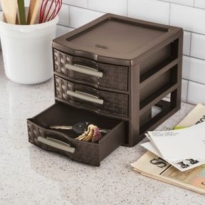 Room Essentials | Accents | Blue Storage Bins Only Selling In A Set Of ...